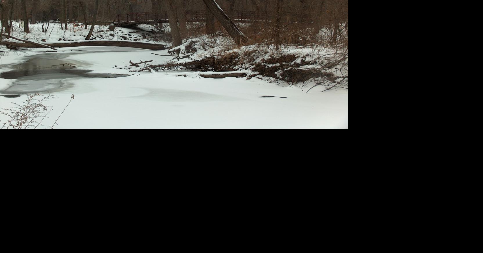 Deep River County Park perfect spot to take a winter stroll