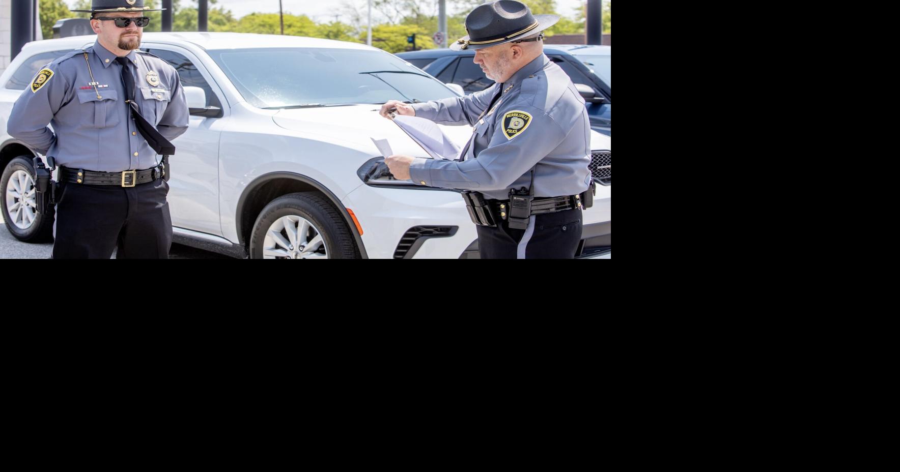 Merrillville chief inspects police force