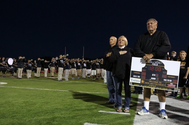 Marian Catholic names stadium for athletic director