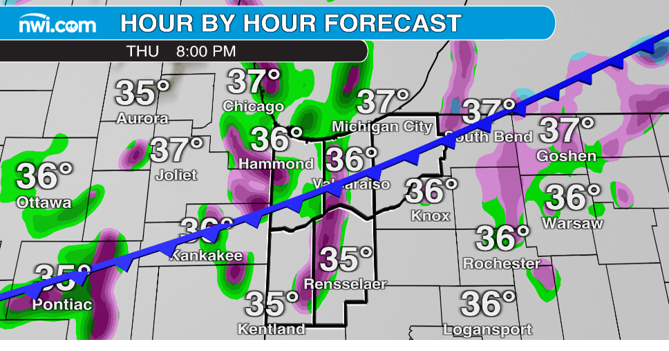 Two cold fronts for Northwest Indiana Thursday; here's everything you ...