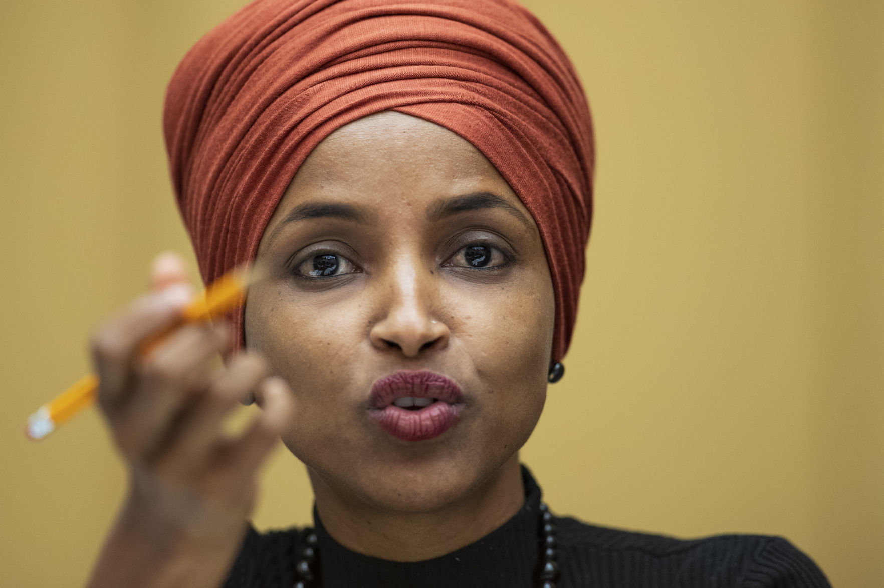 Rep. Omar did not protest Trump campaign rally