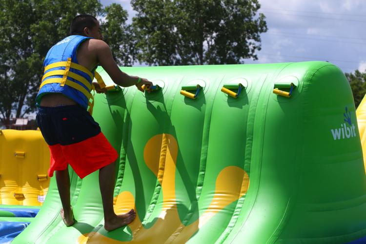 Floating WhoaZone water park to reopen on Lake Michigan