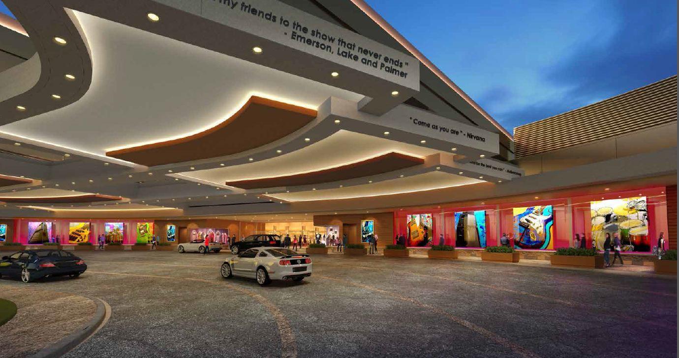 A closer look: Interior and exterior renderings of the Hard Rock Casino ...
