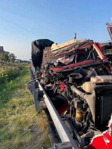 UPDATE: Area reopened after INDOT workers injured in wreck on I-65