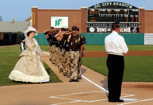 U.S. Military All-Stars take on Oilmen in special exhibition ...