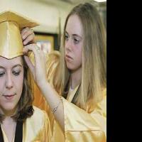 An historic graduation at Kouts High School