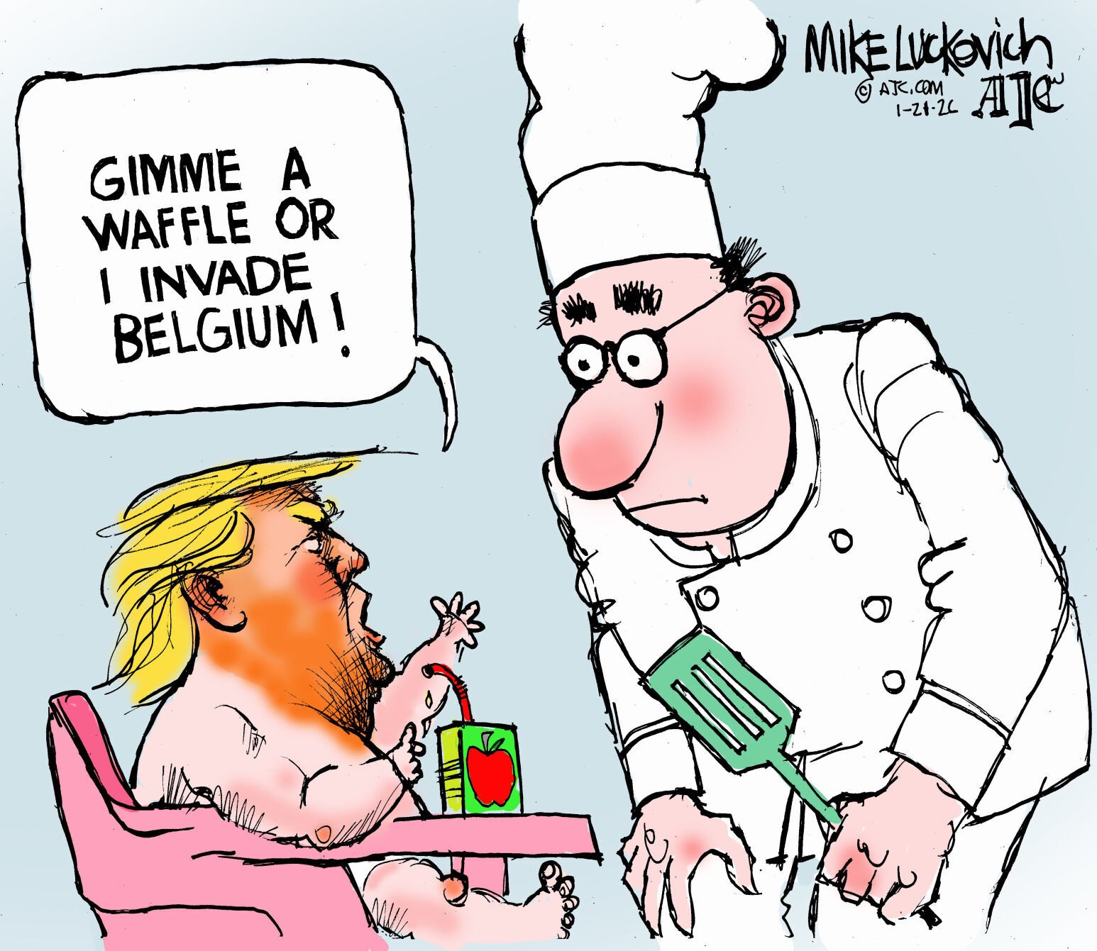 9 political cartoons grapple with Greenland