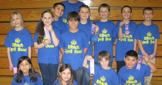 Bibich Spell Bowl team places fifth in state
