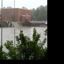 Boats help rescue equipment as Brickie Bowl floods