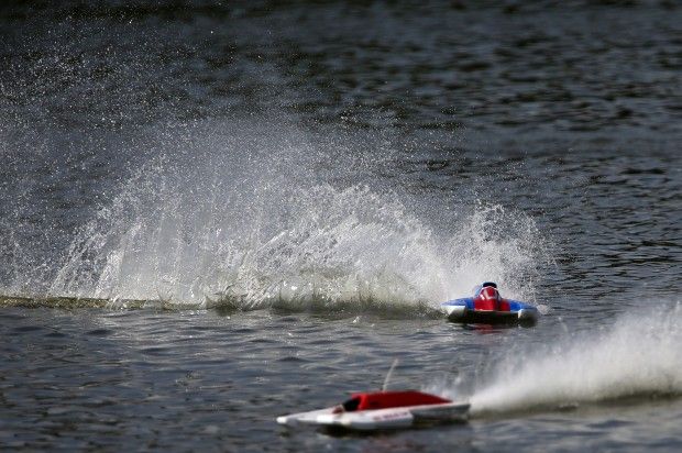 Indy Masters Clocktower Model Boat Races open at Lake George