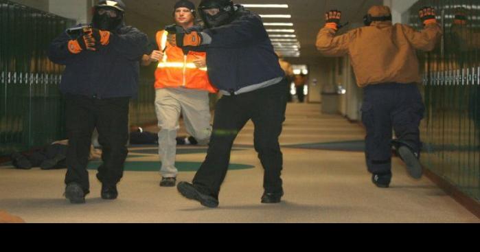 Hostage situations staged; training real