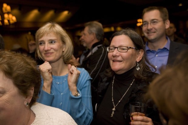 Nancy Adams defeats Commissioner Harper