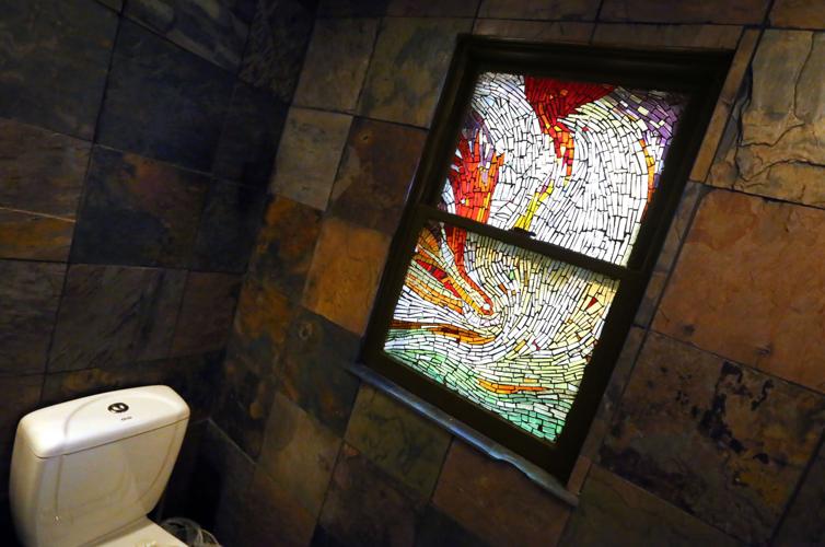 Two artists create one-of-a-kind artwork in Munster house