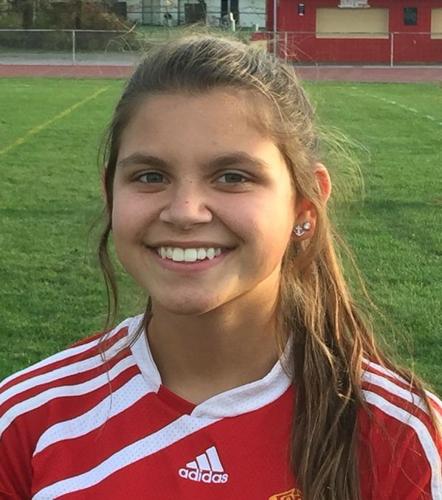 IN THE HEADPHONES: Andrean soccer player Kiera Markham