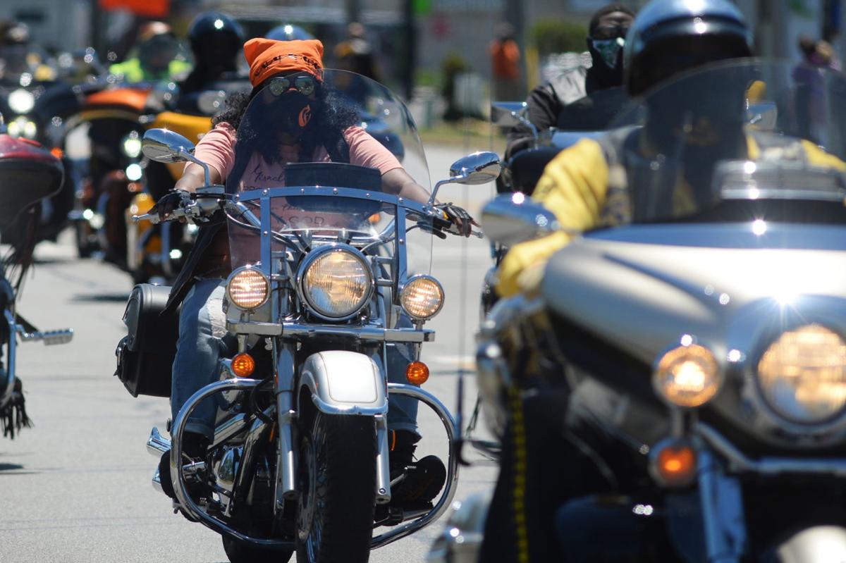 WATCH NOW: Buffalo Soldiers bikers line Broadway for unity, justice ...
