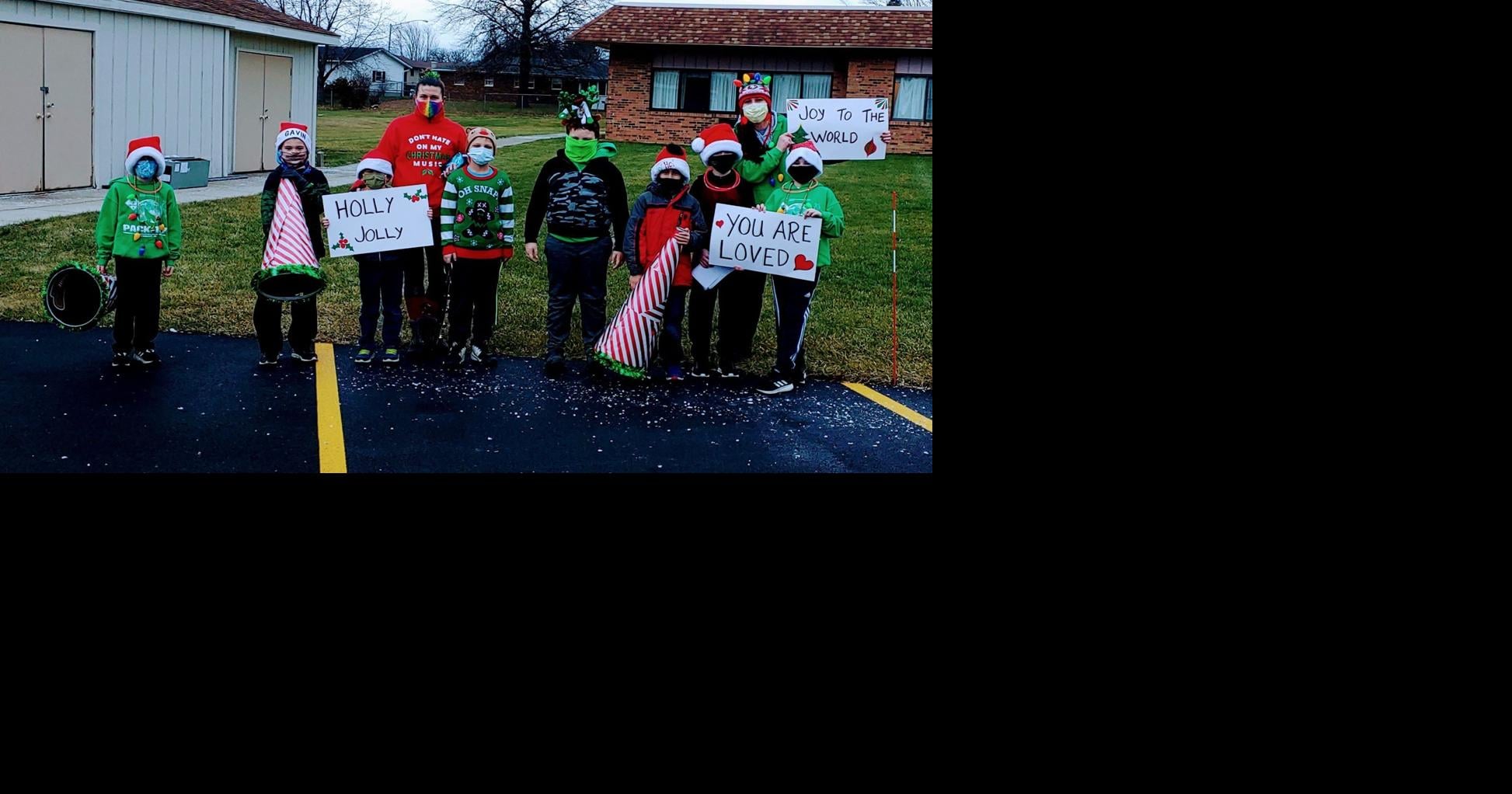 NWI Cub Scouts spread Christmas cheer with caroling