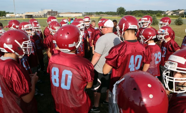 Hanover Central has first football practice in 42 years