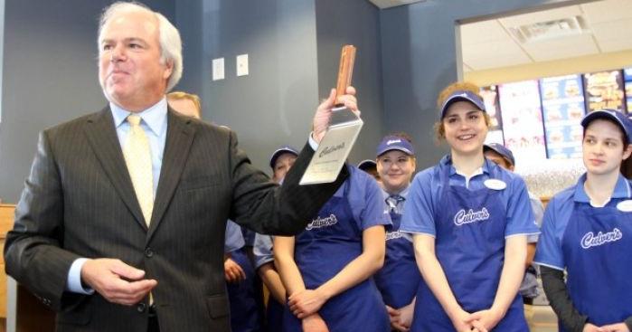 CEO helps open new Culver's