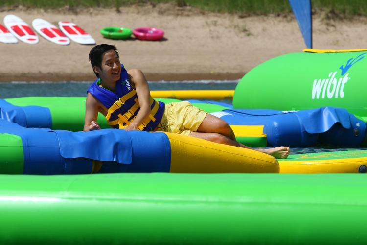 Floating WhoaZone water park to reopen on Lake Michigan