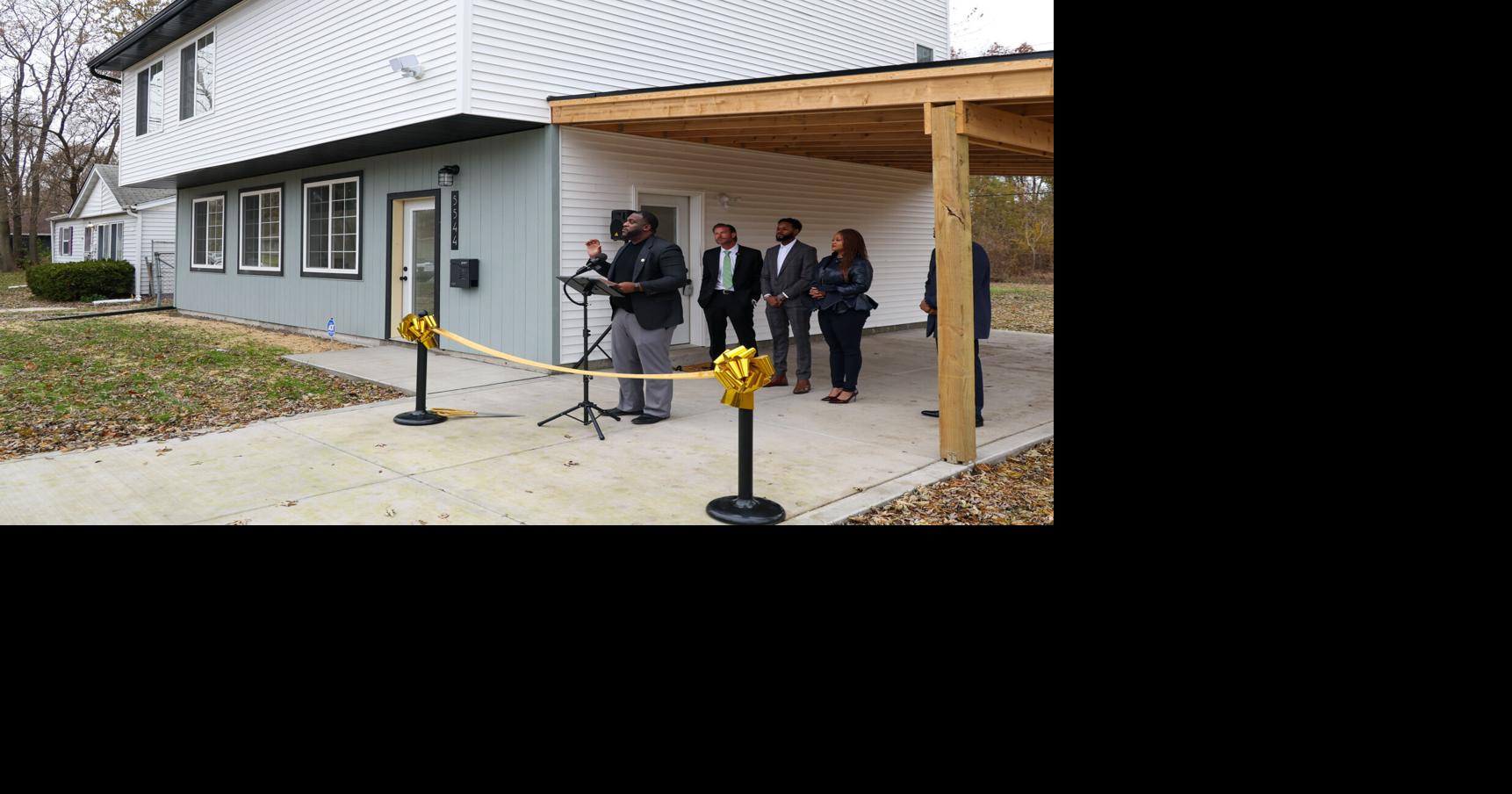 Gary marks completion of newest home in Aetna neighborhood