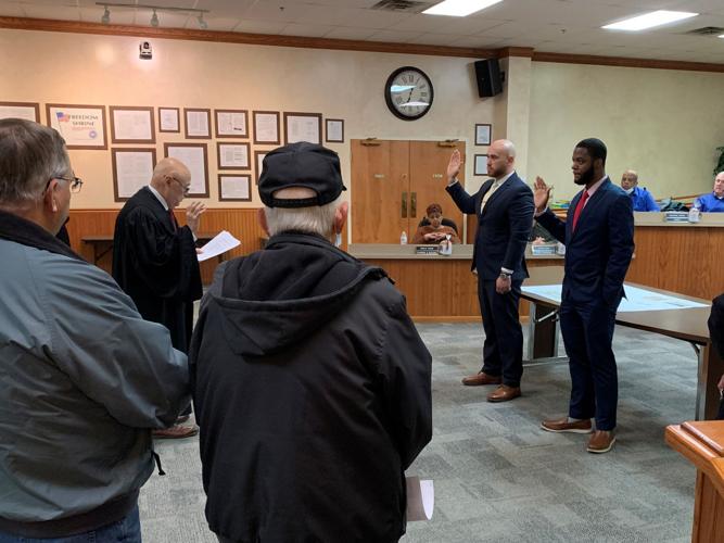 Two new officers join Merrillville police force