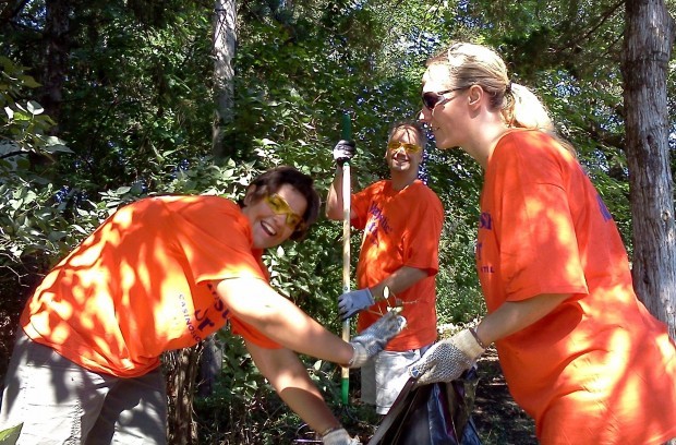 Volunteers spend Day of Caring at The Arc centers