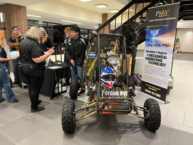 Hammond students take part in AI and STEM event at PNW