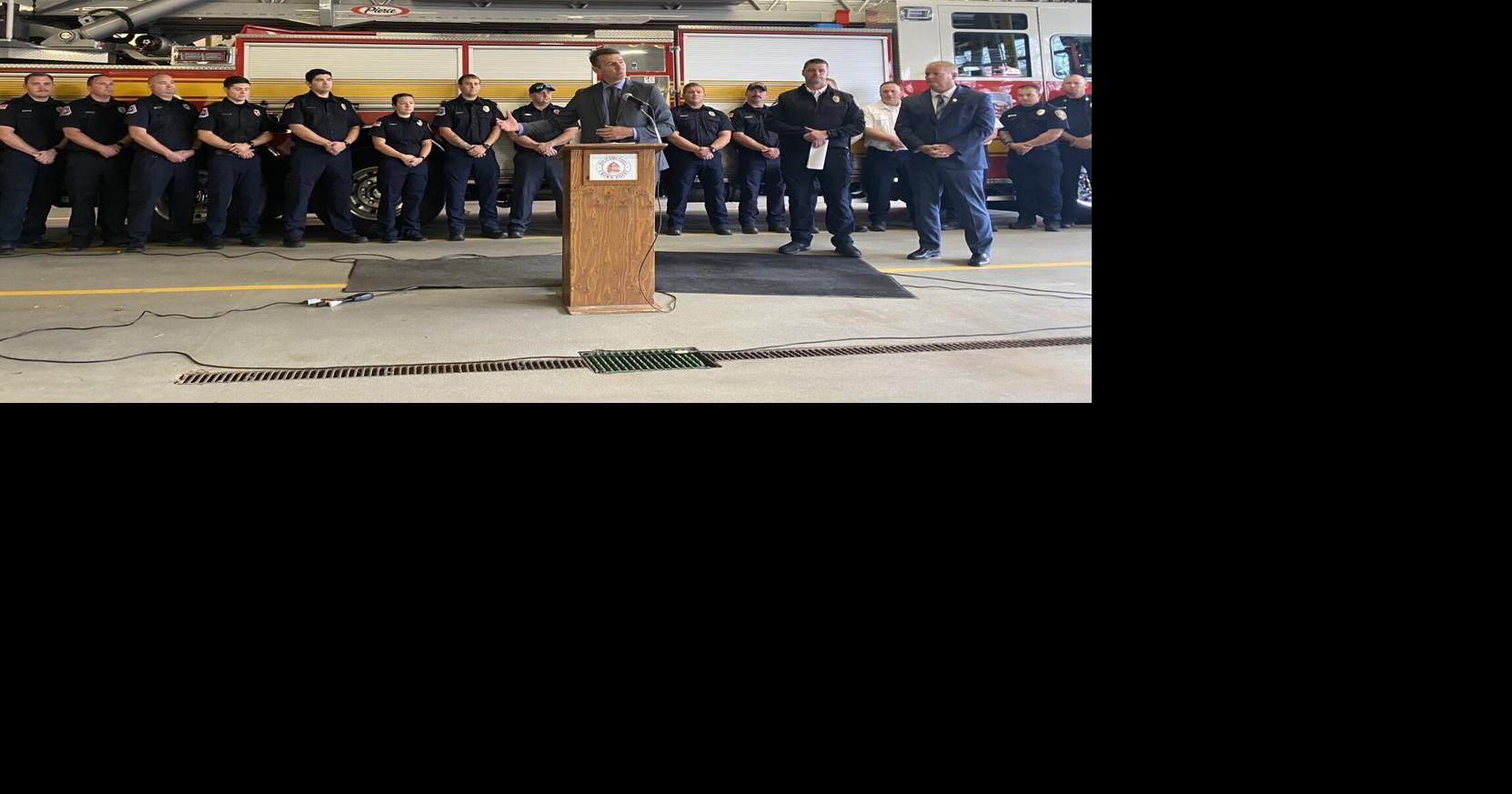 'A great day in Crown Point': Fire department receives $2.26M federal ...