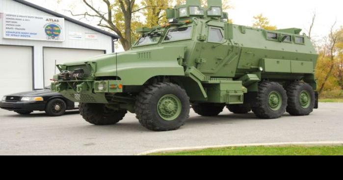 SWAT team obtains armored vehicle