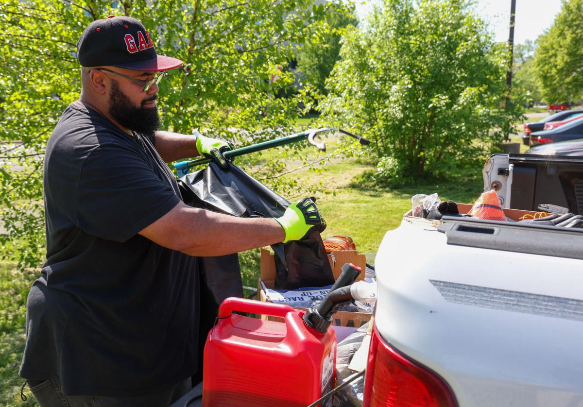 Think B.I.G. cleanup campaign Gary Indiana neighborhoods