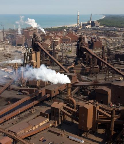 U.S. steel production up 3 percent in '12