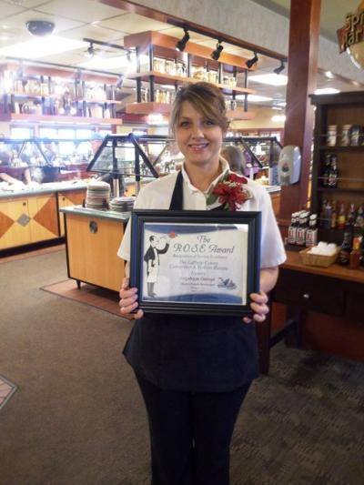 Angelique George receives ROSE award