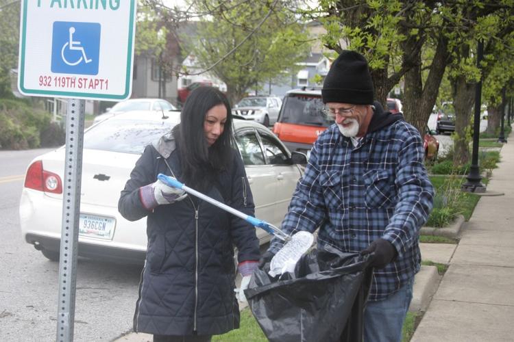 Community groups team up for Whiting cleanup