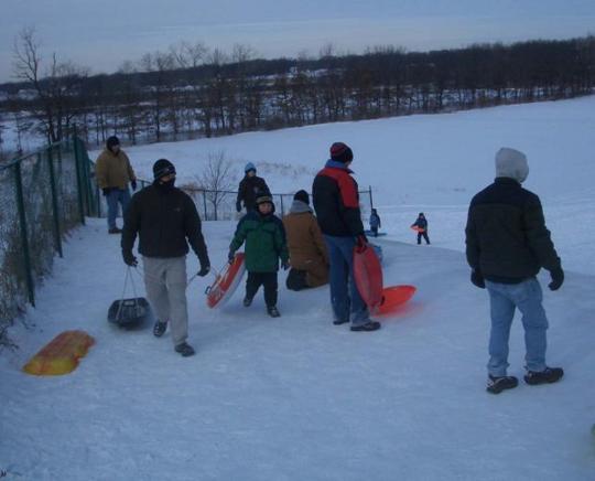 Oh, what fun! When the snow falls, head to these sledding hills in the ...