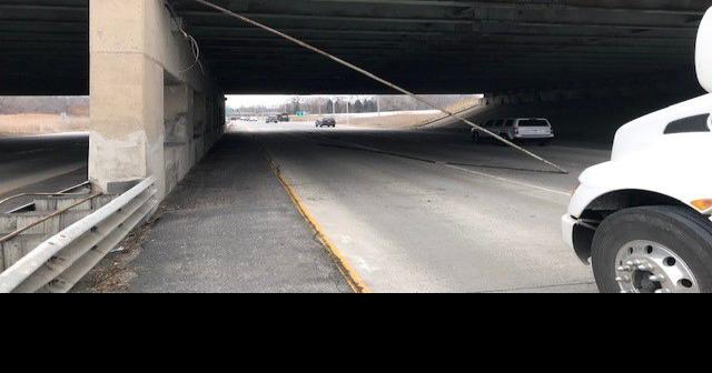 UPDATE: Driver strikes power line under I-94 bridge on U.S. 20 ...
