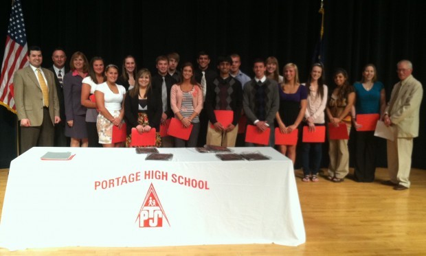 Portage High School honors seniors at awards night