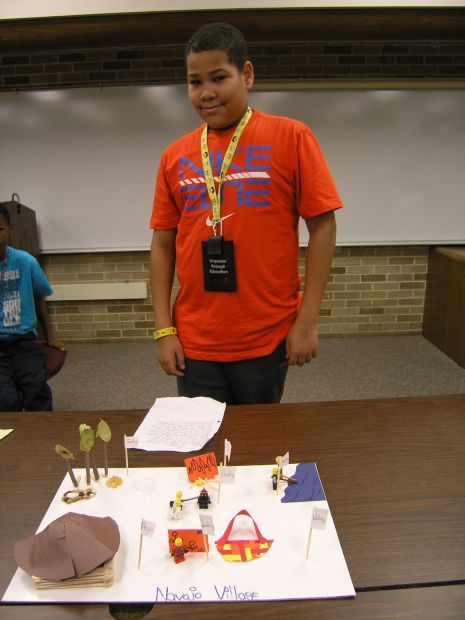 MIS students turn in Native American village projects | Merrillville ...