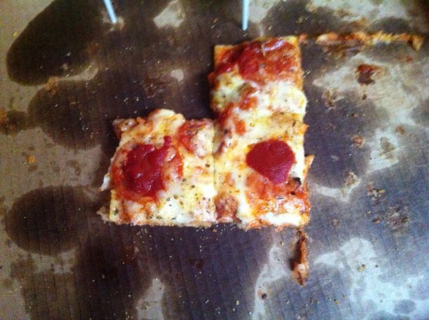 'Party cut' pizza