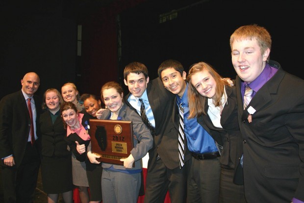 H-F hosts speech sectional