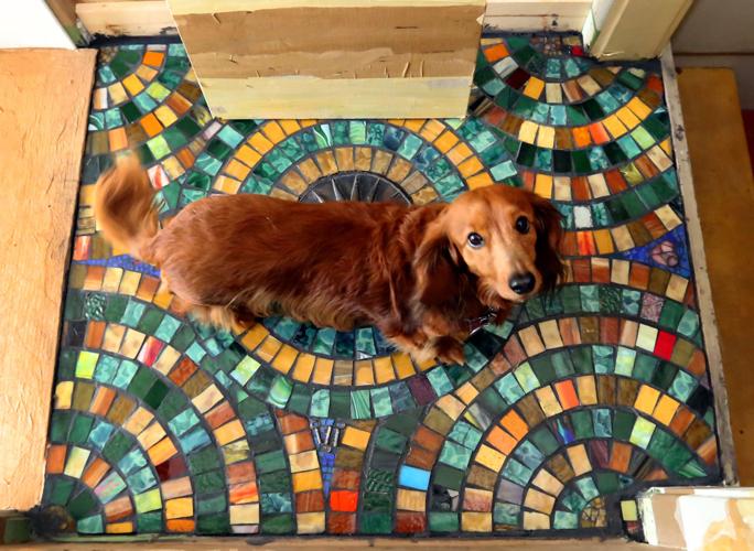 Two artists create one-of-a-kind artwork in Munster house