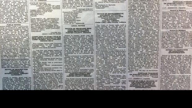 EDITORIAL: Keep putting public notices in newspapers | Editorials ...