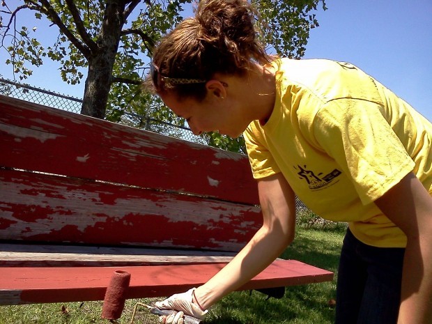 Volunteers spend Day of Caring at The Arc centers
