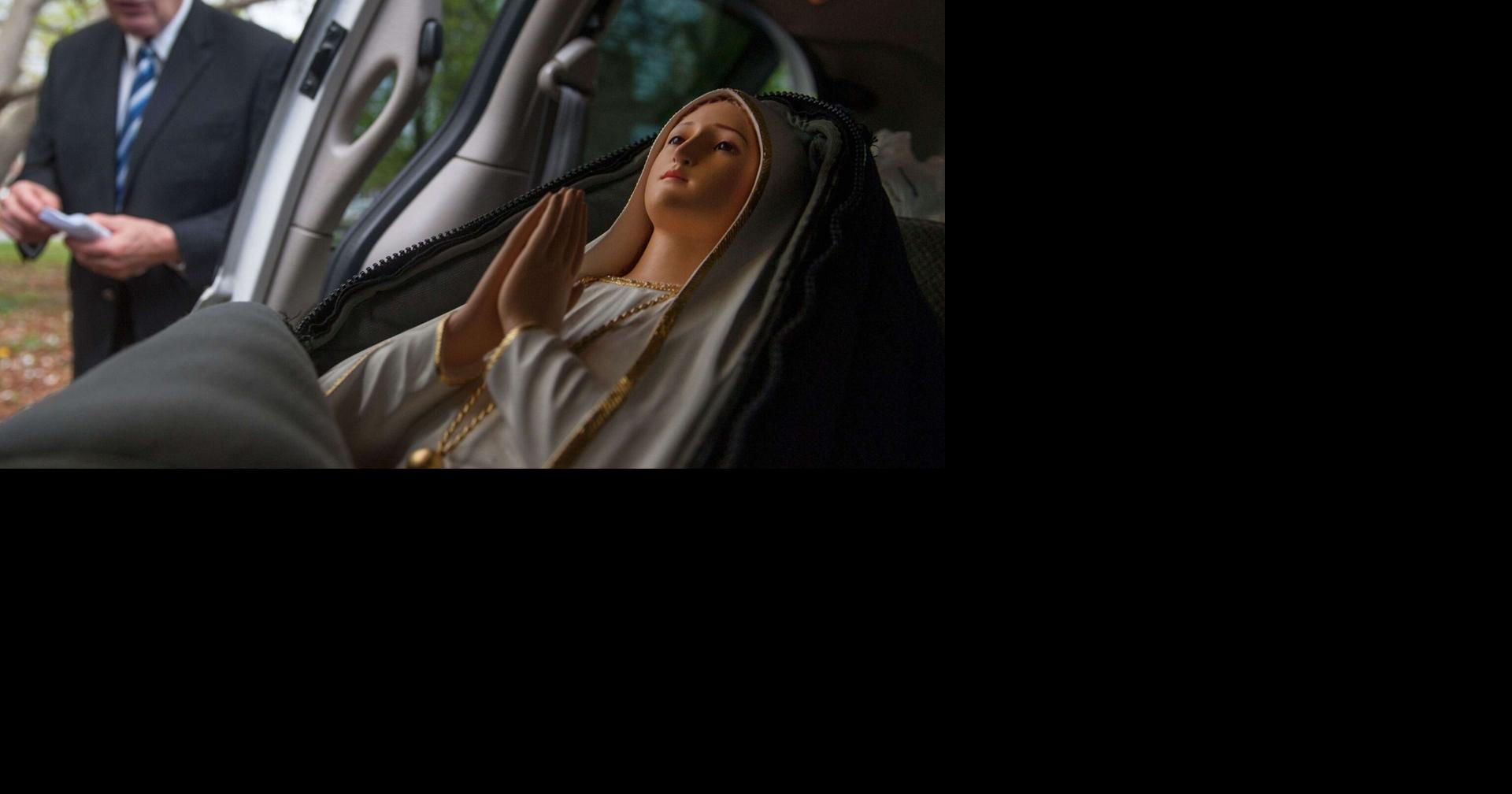 International Pilgrim Statue Our Lady of Fatima custodian