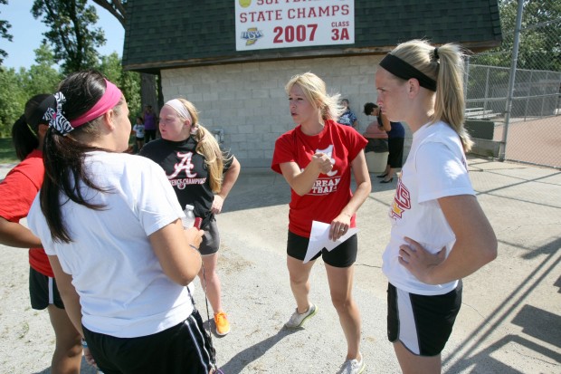 Andrean's Baker-Runyon first to win softball 'Player' and 'Coach' of ...
