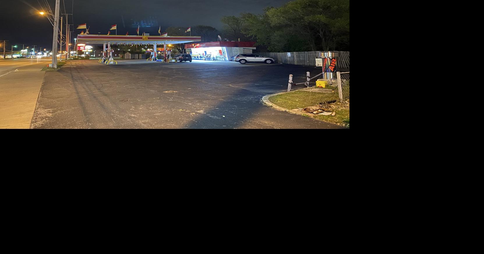 Griffith police assist Indiana State Excise Police at gas station