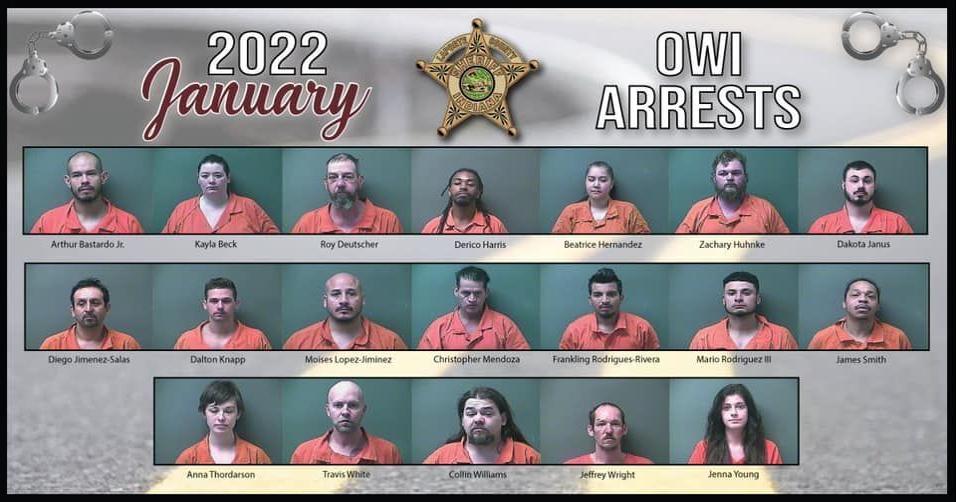 County releases first of monthly mugs of DUI arrests