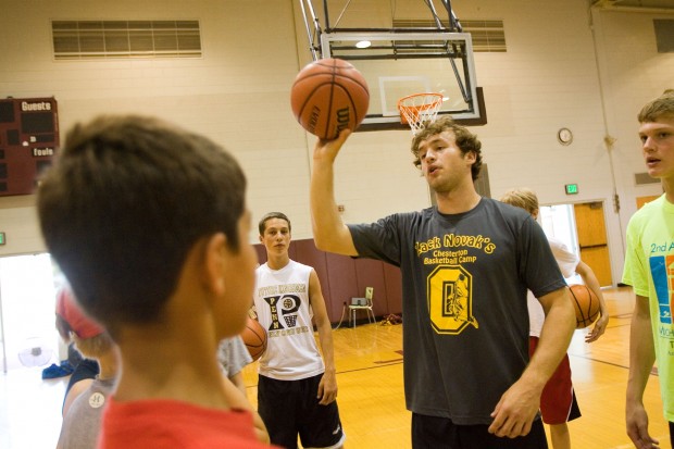 Former Chesterton star Novak returns home for basketball camp