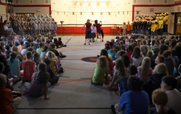 Kyle elementary second-graders get musical