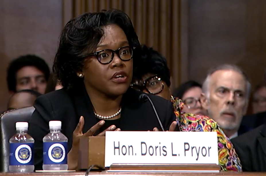 New federal appeals court judge makes history as first black woman from ...