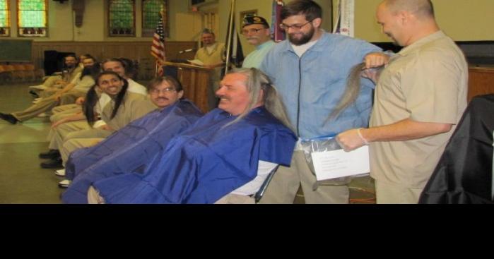 Offenders from Indiana State Prison donated to Locks of Love